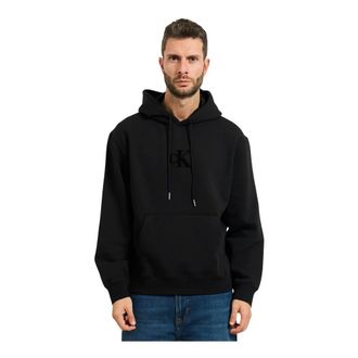 Calvin Klein Homme, Sweatshirts et sweats &agrave; capuche, Noir, Taille: L SweaT-shirts &agrave; capuche