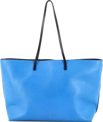 Fendi Monster Roll Leather Medium tote bag - Blau