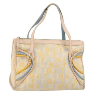Fendi Sac &agrave; main en toile Pre-owned - Femme - Pre-owned - Multicolore - Taille: ONE Size