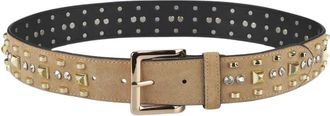 Alma En Pena G&uuml;rtel mit Details - - Accessories - Damen - Braun - S