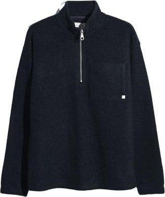 Farah Pull droit c&ocirc;tel&eacute; en laine m&eacute;lang&eacute;e