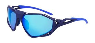 Nike GAFAS DE SOL, ZEUS RISE IF1120X, 63-135-15, MATTE VOID BLUE/BLUE MIRROR, Modified Rectangle