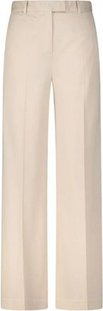 Circolo 1901 Femme, Pantalons, Beige, Taille: 30 FR Pantalon Élégant avec Plis