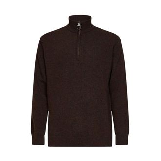 Barbour Holden Half Zip - - Sweatshirts & Hoodies - Herren - Braun - 2XL