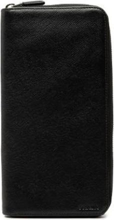 Prada Portefeuille Long Pre-owned - Femme - Pre-owned - Noir - Taille: ONE Size