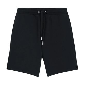Ami Schwarze Fleece-Shorts aus Bio-Baumwolle - - Shorts - Herren - Schwarzk - XS