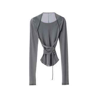 Christophe Lemaire Damen, Blusen & Hemden, Grau, XSGr&ouml;&szlig;e