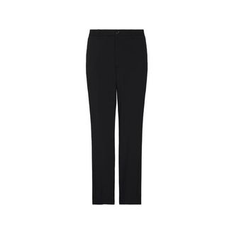Calvin Klein Pantalon droit en tissu seersucker