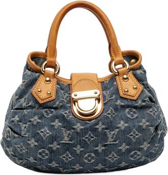 Louis Vuitton Crossbody Bags - Monogram Denim Pleaty - Gr. unisize - in Blau - f&uuml;r Damen