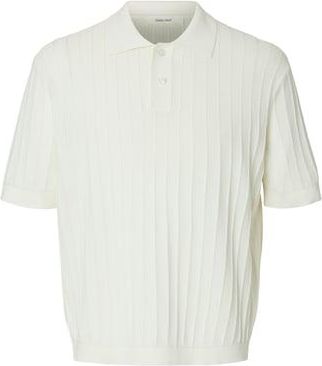 Selected Polo manches courtes en coton