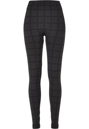 Urban Classics Damen Ladies Seamless Heritage Leggings aspaltsquardcheck, S/M