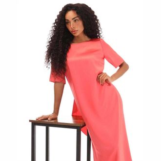 HUGO BOSS Dibeca Midikleid f&uuml;r Damen (Pink)