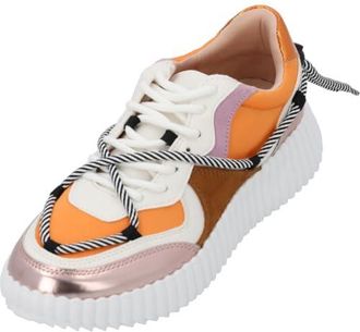 La Strada 2301320 Baskets basses tendance pour femme, Rose métallisé, 40 EU