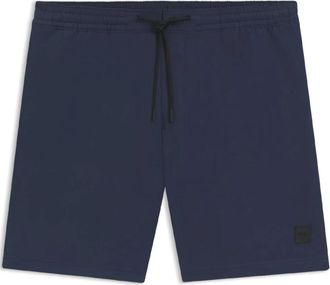 HUGO BOSS Homme, Maillots de bain, Bleu, Taille: L Performance Logo Badge Swim Shorts