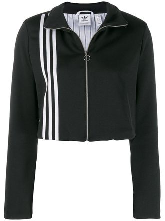 adidas sweat crop - Noir