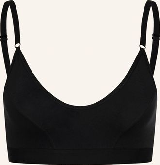 erlich textil Erlich Textil Edith Bustier B&uuml;gellos Mit Modal - Verstellbare Tr&auml;ger schwarz
