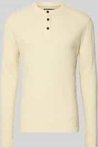 Superdry Longsleeeve mit Knopfleiste