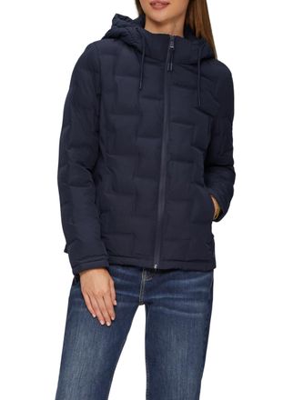 s.Oliver Leicht wattierte Jacke im Fabricmix mit Pr&auml;gung