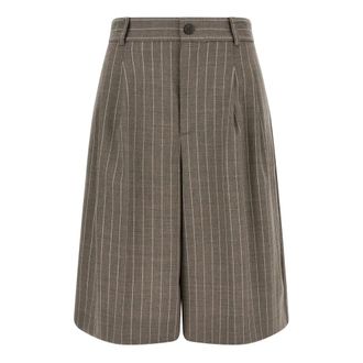 P.A.R.O.S.H. P.a.r.o.s.h. - Shorts Bermuda Lassie - Femme - Shorts - Brun - Taille: 38 FR