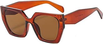 Generic Hommes et pour femmes lunettes de soleil de conduite rétro décoration vacances en plein air lunettes de soleil mode cadeau (couleur : D, taille : moye