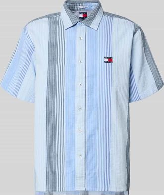 Tommy Jeans Relaxed Fit Freizeithemd aus reiner Baumwolle