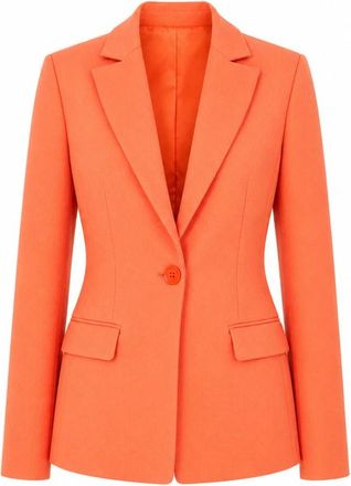 Patrizia Pepe Femme, Vestes, Orange, Taille: 34 FR Blazer