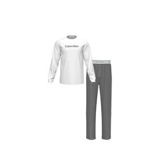 Calvin Klein Pyjama long imprim&eacute; en coton