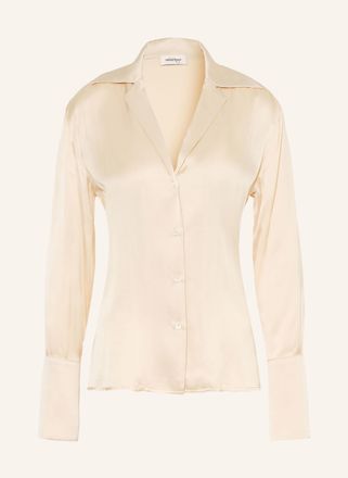 ottod'Ame Ottodame Satinbluse beige