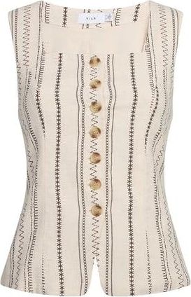 Vila Top Vilinnen en coton et lin