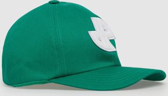 Patou Casquette Unisexe Jp Coton Vert For&ecirc;t