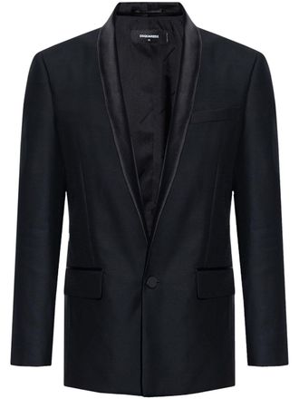 Dsquared2 blazer à simple boutonnage - Noir