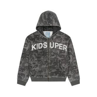 KidSuper Studios Herren, Sweatshirts & Hoodies, Grau, 2XLGr&ouml;&szlig;e