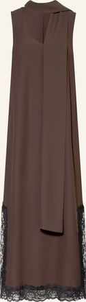 Stylein Kleid Mit Spitze braun