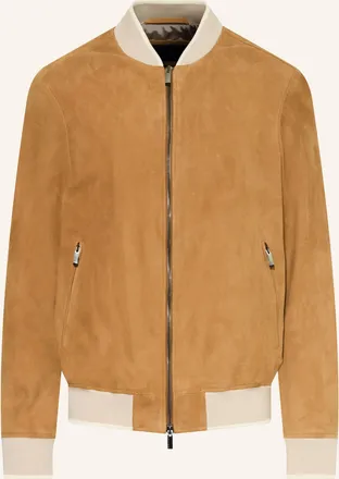 Paul & Shark Paul & Shark Lederblouson braun