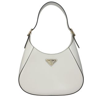 Prada Femmes Sacs &agrave; bandouli&egrave;re en cuir blanc