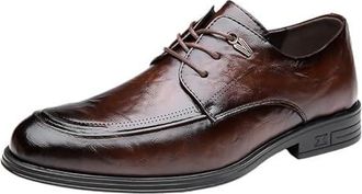 Generic Chaussures habill&eacute;es Oxford Noires Classiques for Hommes, en Cuir, for Costumes daffaires et smokings Formels, Semelle Caoutchouc antid&eacute;rapante &eacute;l&eacute;gan