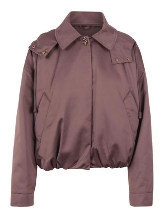 Moncler Blouson Rembourr&eacute; - Marron