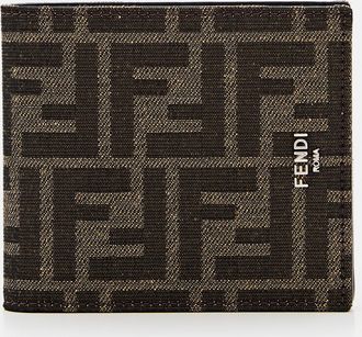 Fendi Bi-fold Jacquard Geldbörse