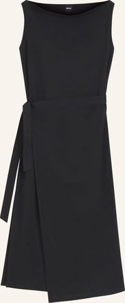 HUGO BOSS Wickelkleid Emiaky Aus Jersey schwarz