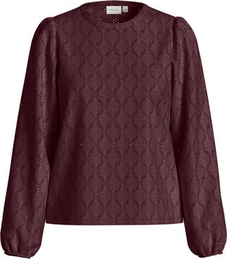 Vila Viasta O-Neck L/S Top - Noos