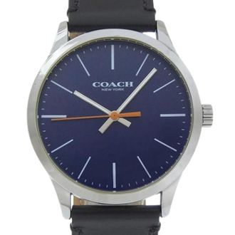 Coach Montre-bracelet Pre-owned - Homme - Pre-owned - Bleu - Taille: ONE Size