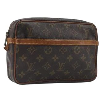 Louis Vuitton Pre-owned Compiegne 23 Clutch Bag - - Pre-owned - Damen - Braun - ONE SIZE