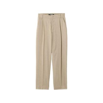 Jacquemus Homme, Pantalons, Beige, Taille: S Pantalon Croisi&egrave;re