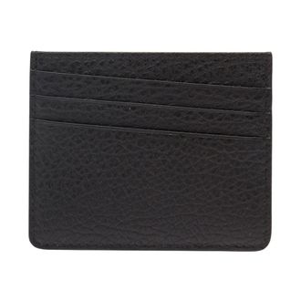Maison Margiela Femme, Accessoires, Noir, Taille: ONE Size Porte-cartes Four Stitches