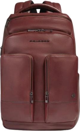Piquadro Homme, Sacs, Brun, Taille: ONE Size Sac &agrave; dos pour ordinateur portable personnalisable 15.6