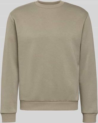 Jack & Jones Sweatshirt mit gerippten Abschl&uuml;ssen Modell BRADLEY
