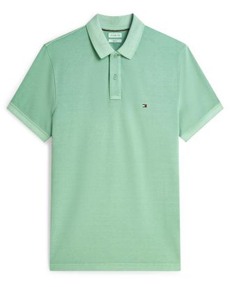 Tommy Hilfiger Poloshirt aus gewaschenem Baumwoll-Piqu&eacute;, Regular Fit in