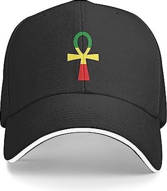 Generic Casquettes Baseball Ankh Casquettes Sport Respirant Solaire Cap Classique pour Homme Femme Extérieur
