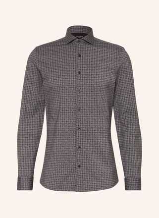 Olymp Jerseyhemd No. Six 24/Seven Super Slim grau