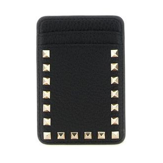 Valentino Garavani Rockstud Kartenetui - - Accessories - Damen - Schwarzk - ONE SIZE